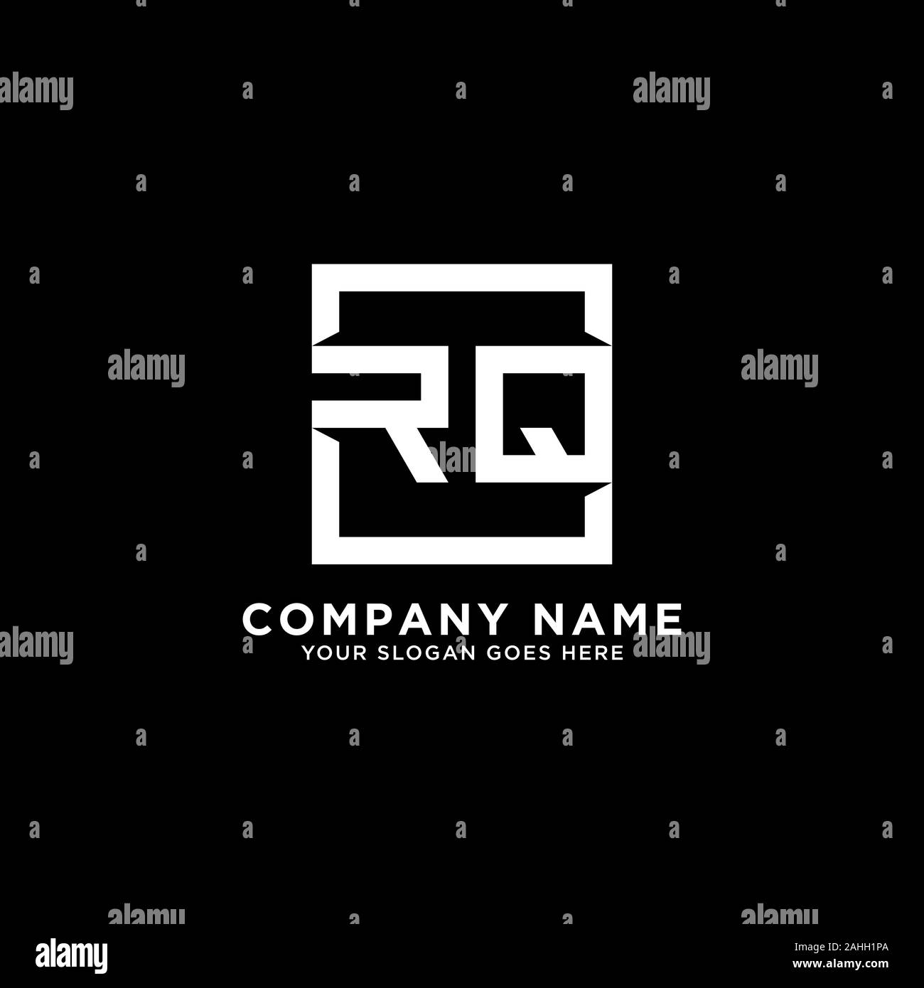 Rq letter logo hi-res stock photography and images - Alamy