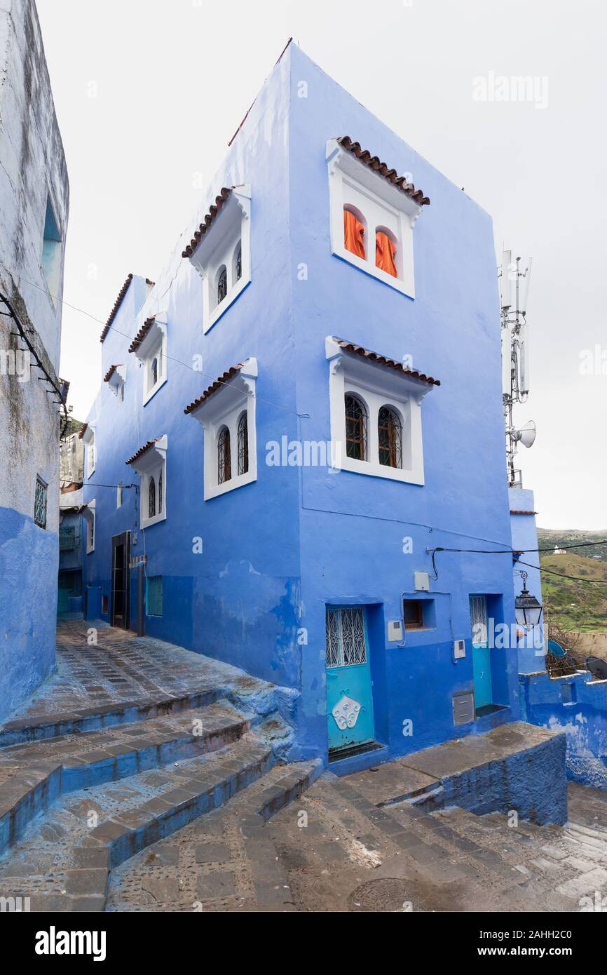 Traditional and typical moroccan architectural details in Africa Narrow ...