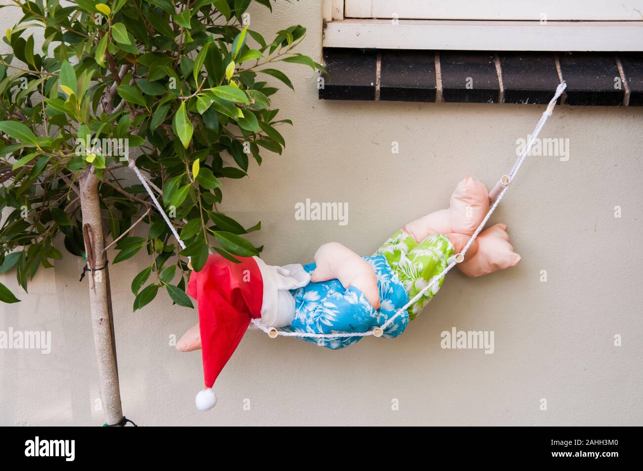 After the Christmas deliveries, Santa Claus takes a well-earned rest in ...