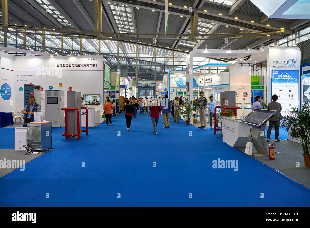 SHENZHEN, CHINA - CIRCA NOVEMBER, 2019: interior shot of China Hi-Tech ...