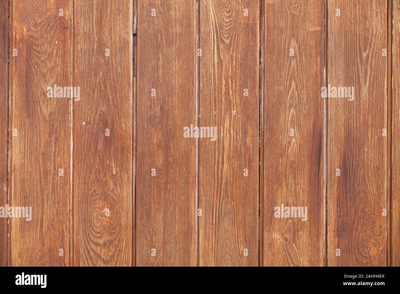 Grungy wooden wall made of painted pine tree planks, background photo ...