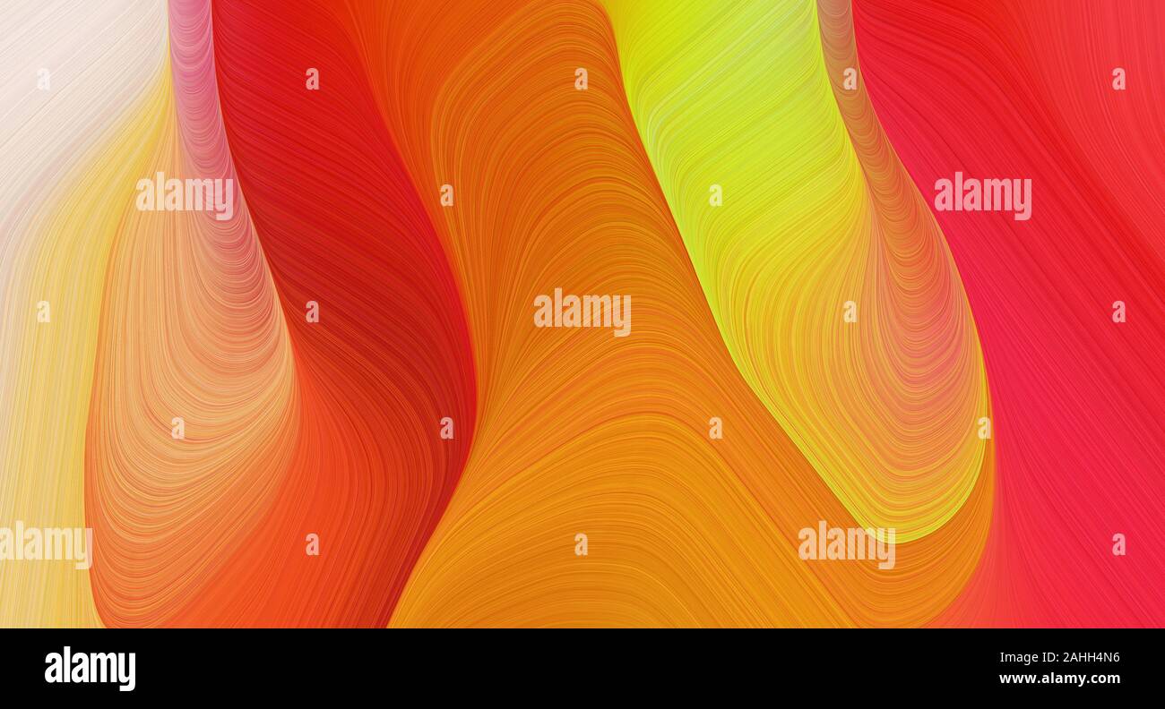 creative artistic colorful abstract wave background with crimson, burly ...