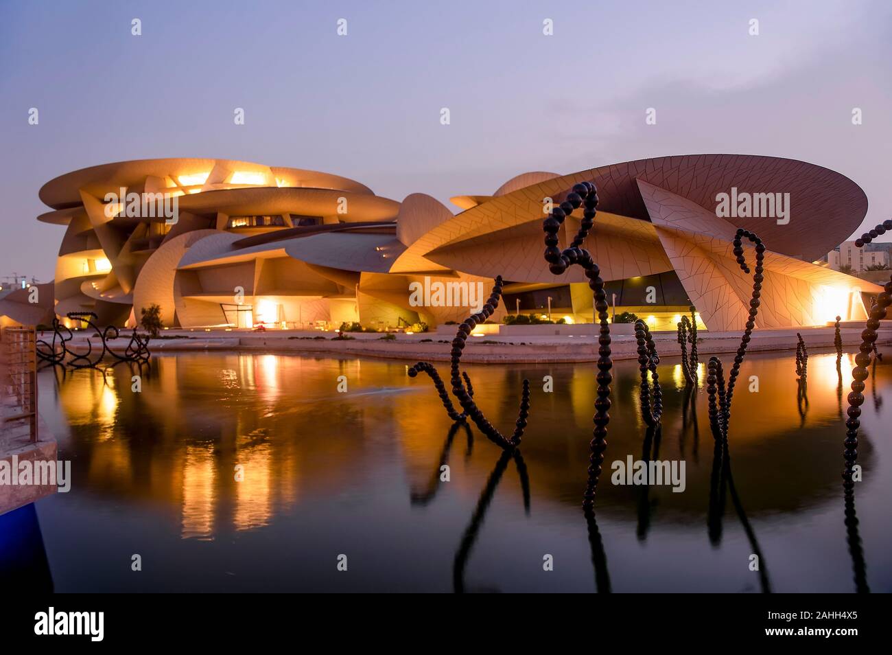 Qatar Art Skyline High Resolution Stock Photography and Images - Alamy