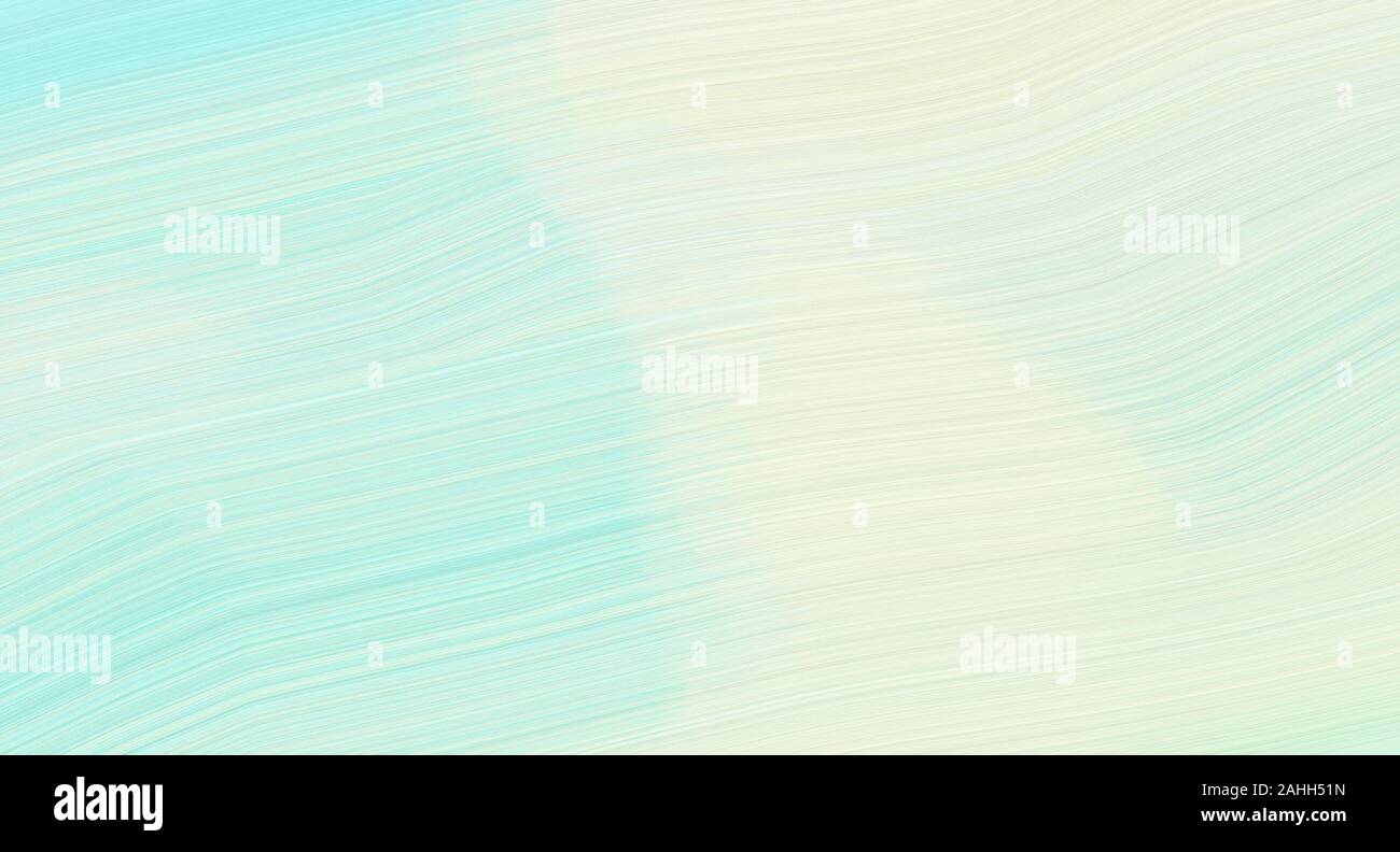 waves artistic colorful abstract background with beige, pale turquoise ...