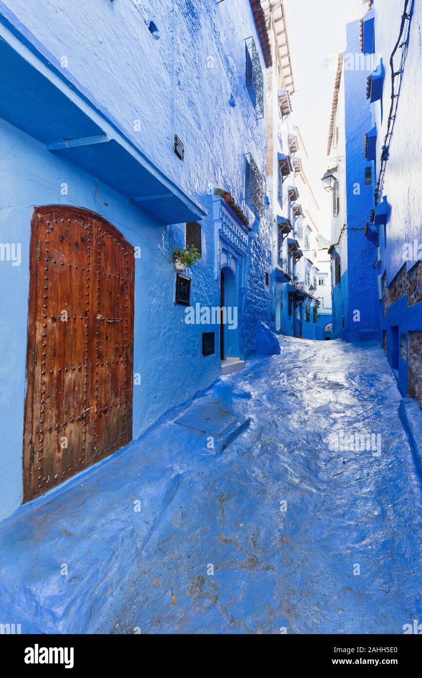 Traditional and typical moroccan architectural details in Africa Narrow ...