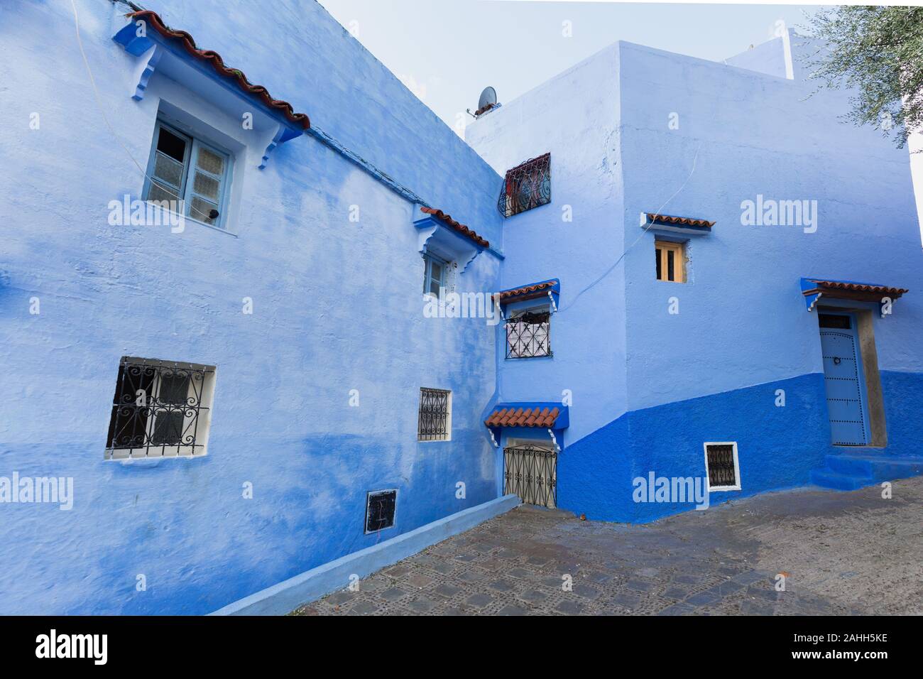 Traditional and typical moroccan architectural details in Africa Narrow ...
