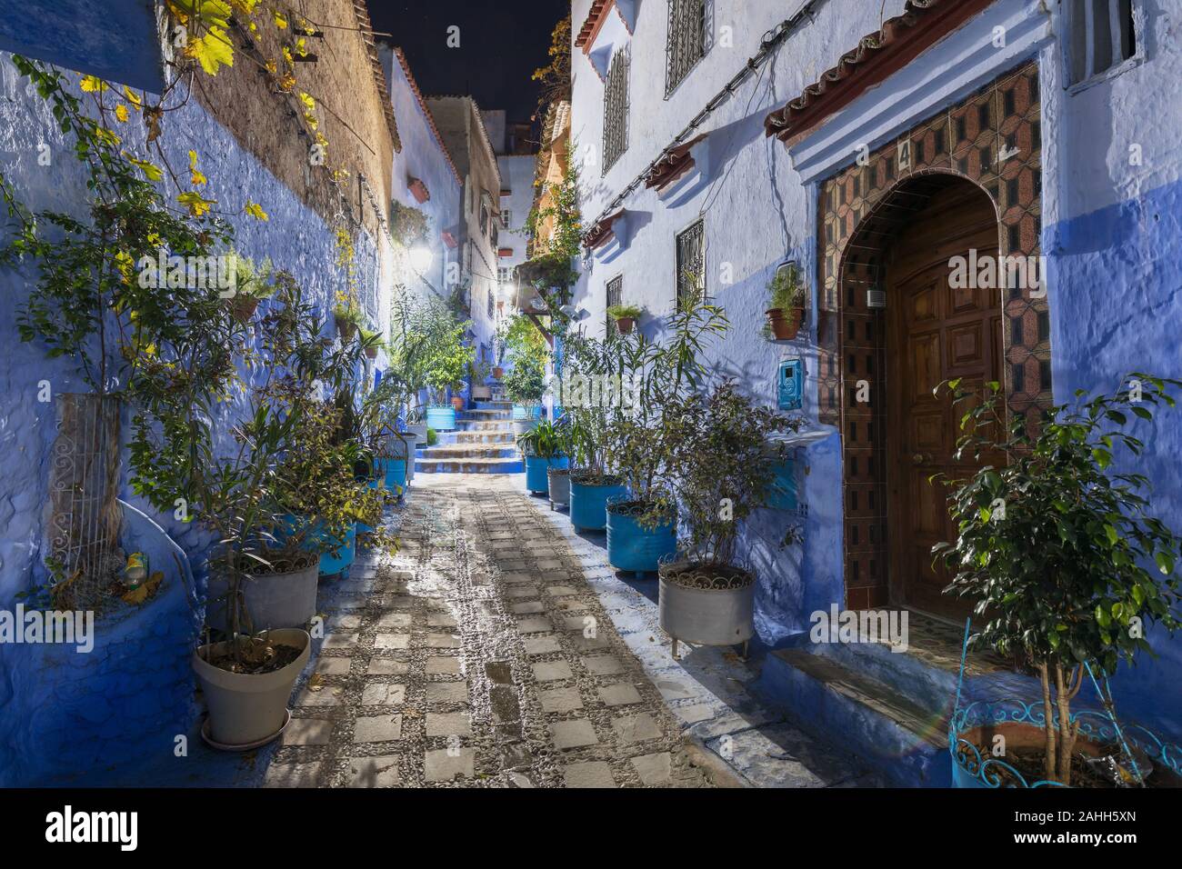 Traditional and typical moroccan architectural details in Africa Narrow ...