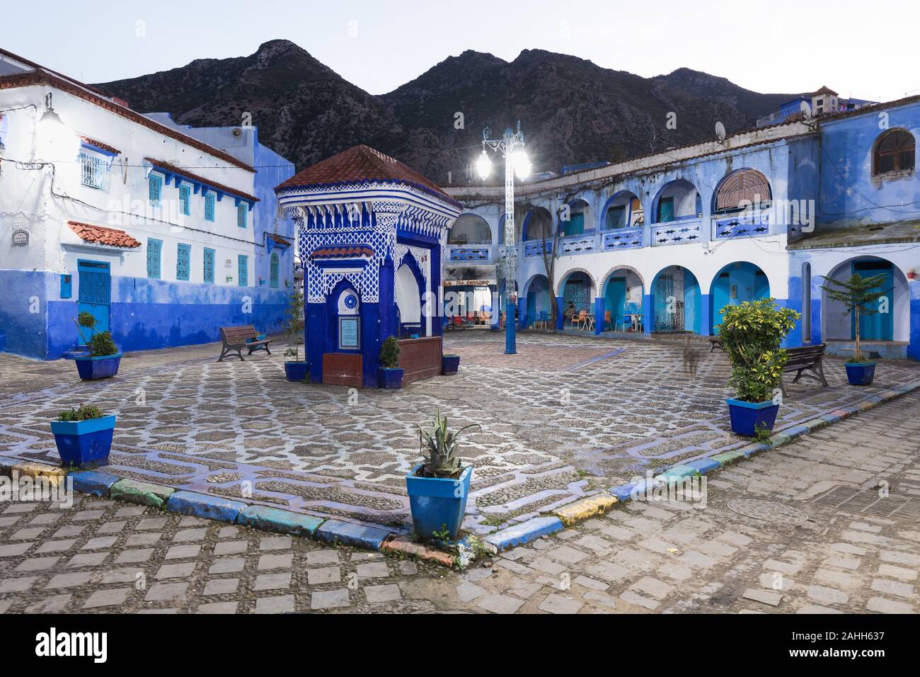 Traditional and typical moroccan architectural details in Africa Narrow ...