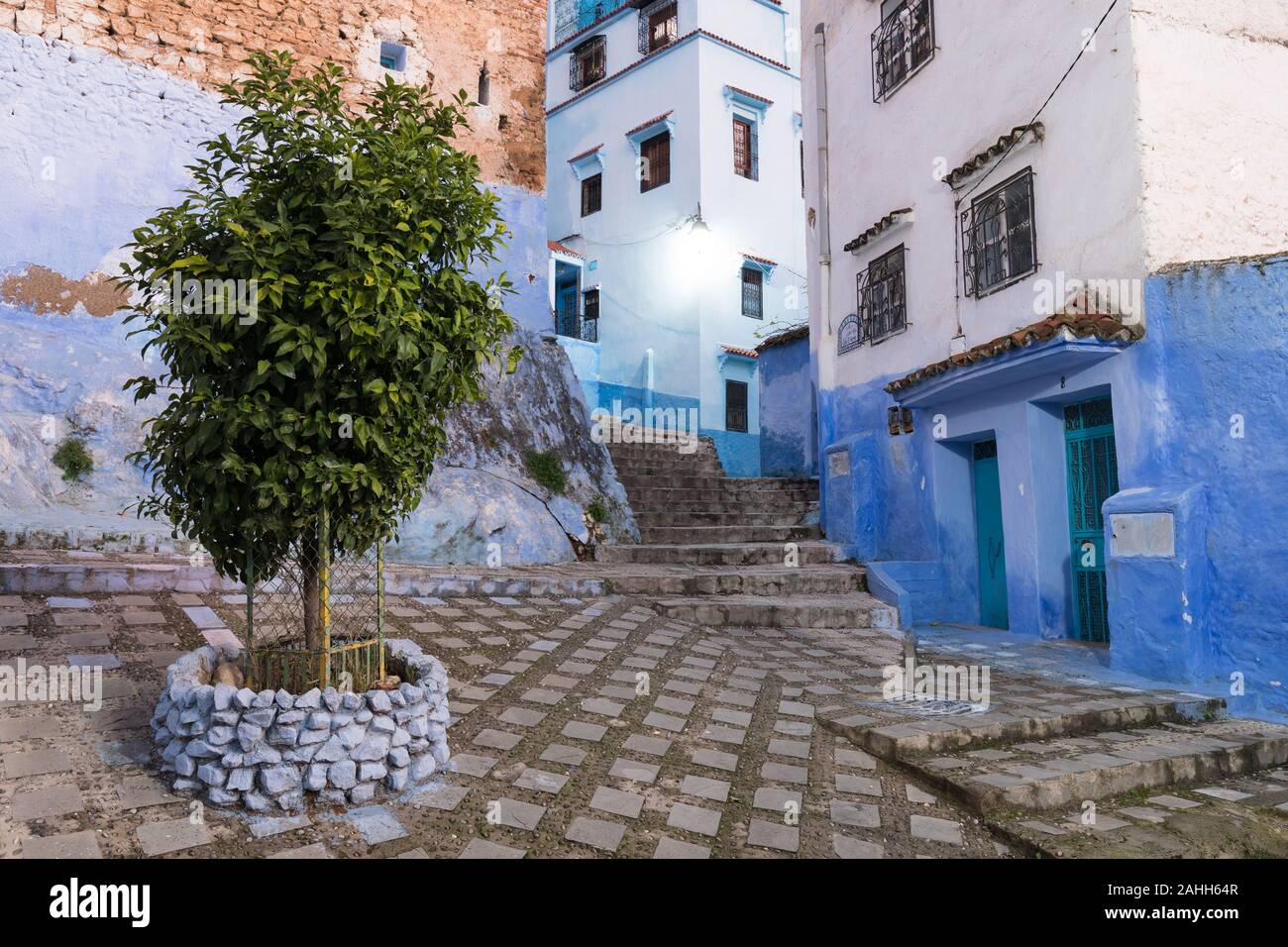 Traditional and typical moroccan architectural details in Africa Narrow ...
