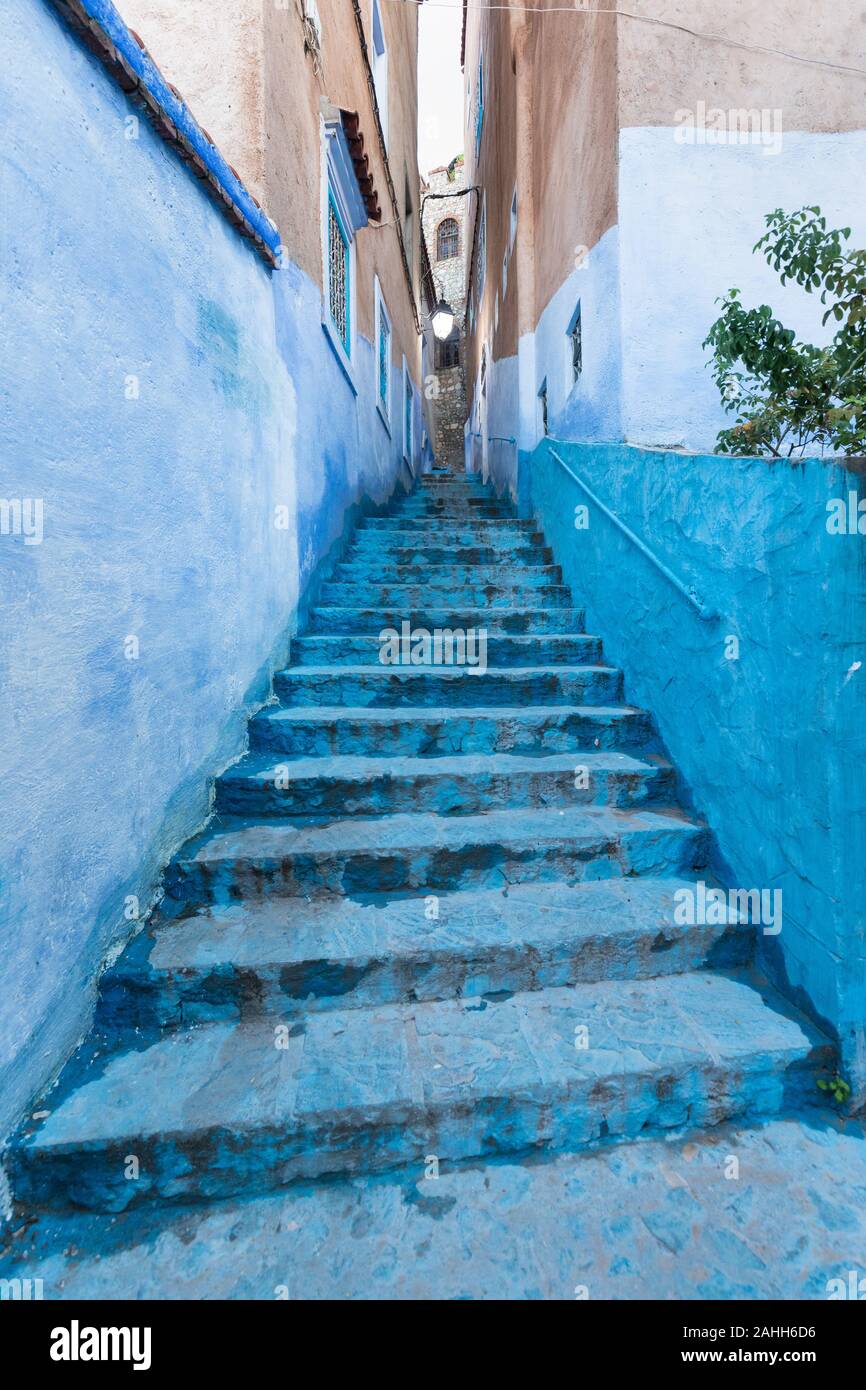 Traditional and typical moroccan architectural details in Africa Narrow ...