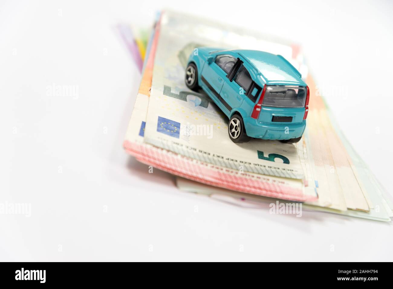 Car with euro symbol hi-res stock photography and images - Alamy