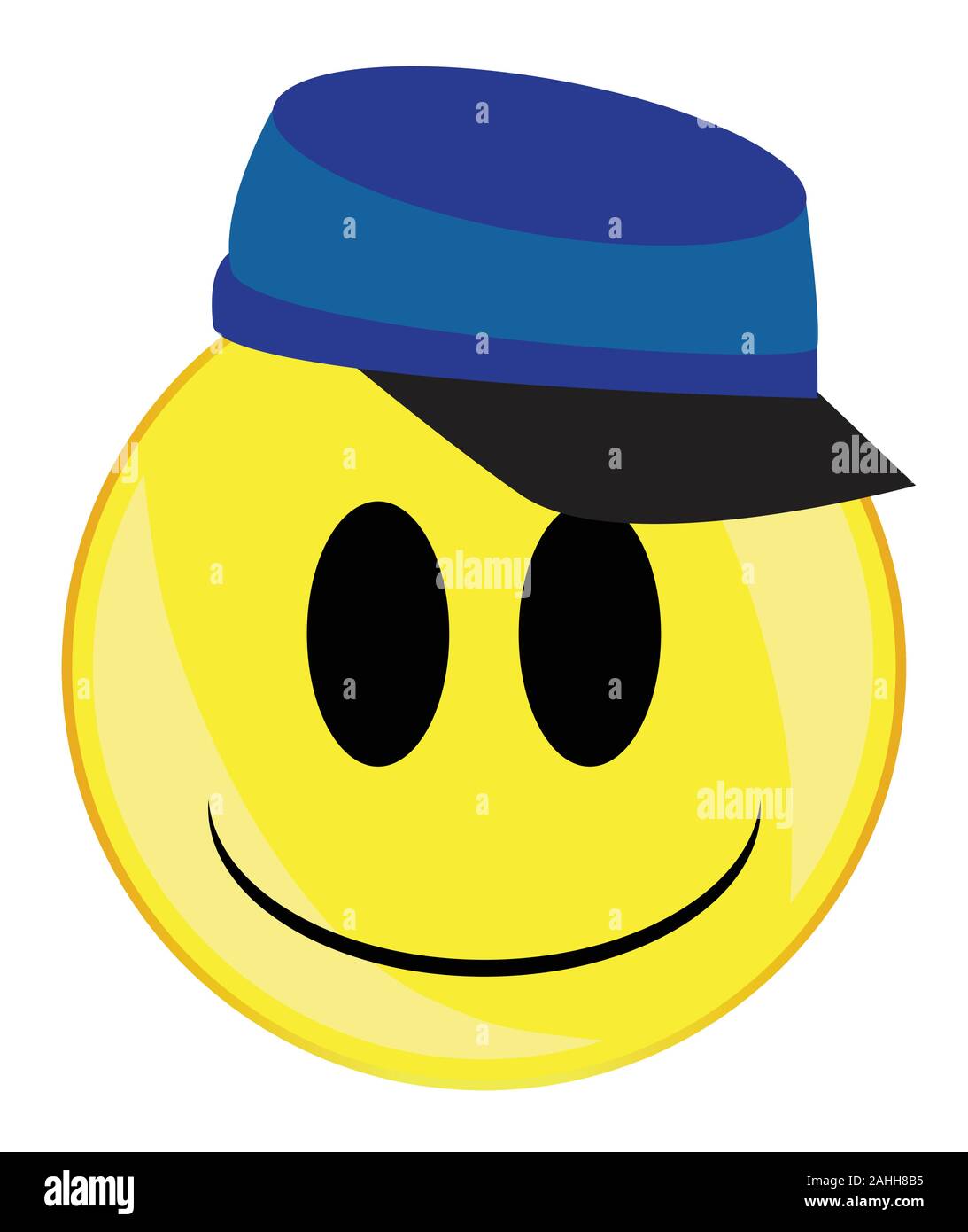 A Union soldier smile face button isolated on a white background Stock ...