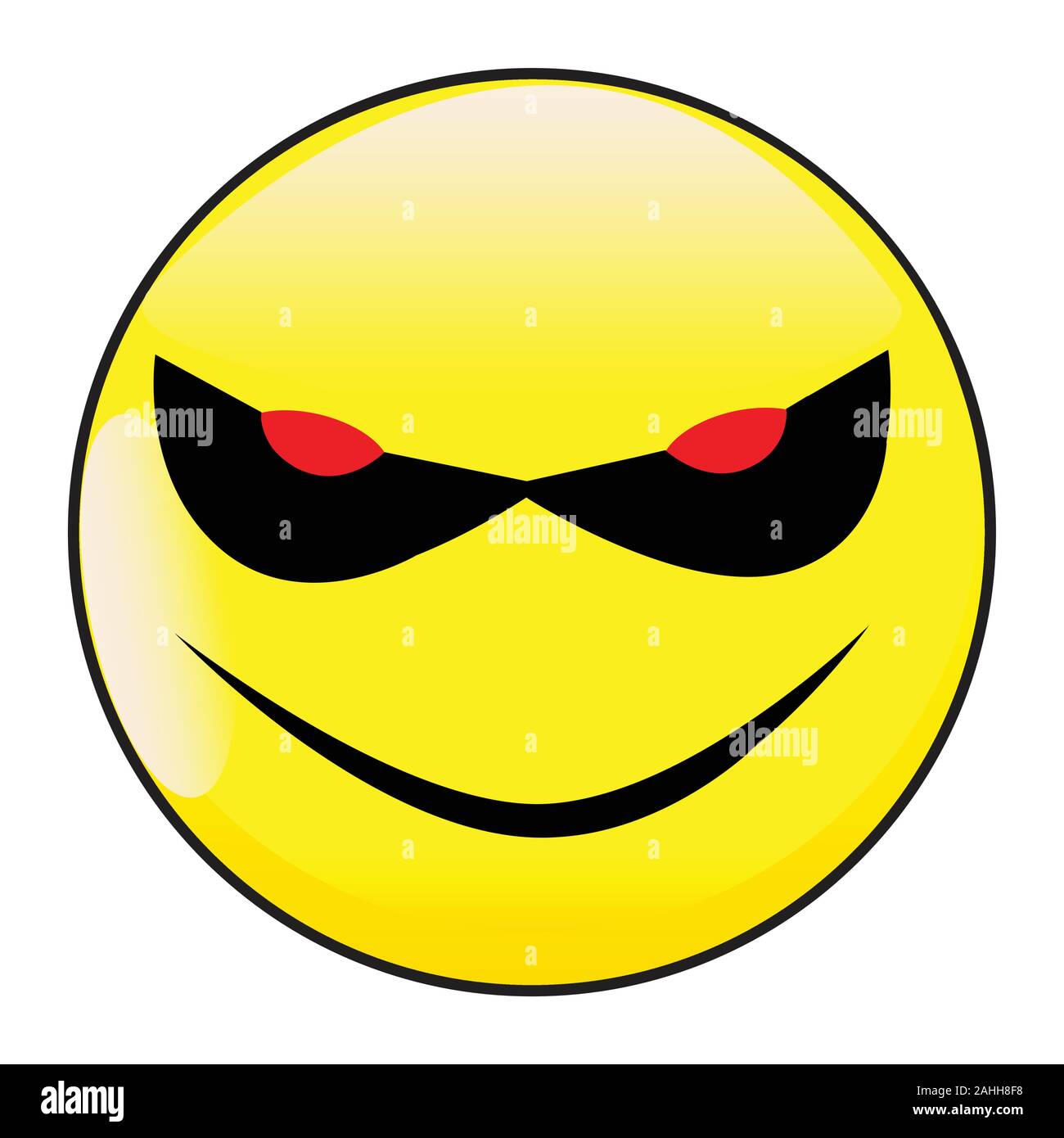 Fierce Face Emoji Clipart