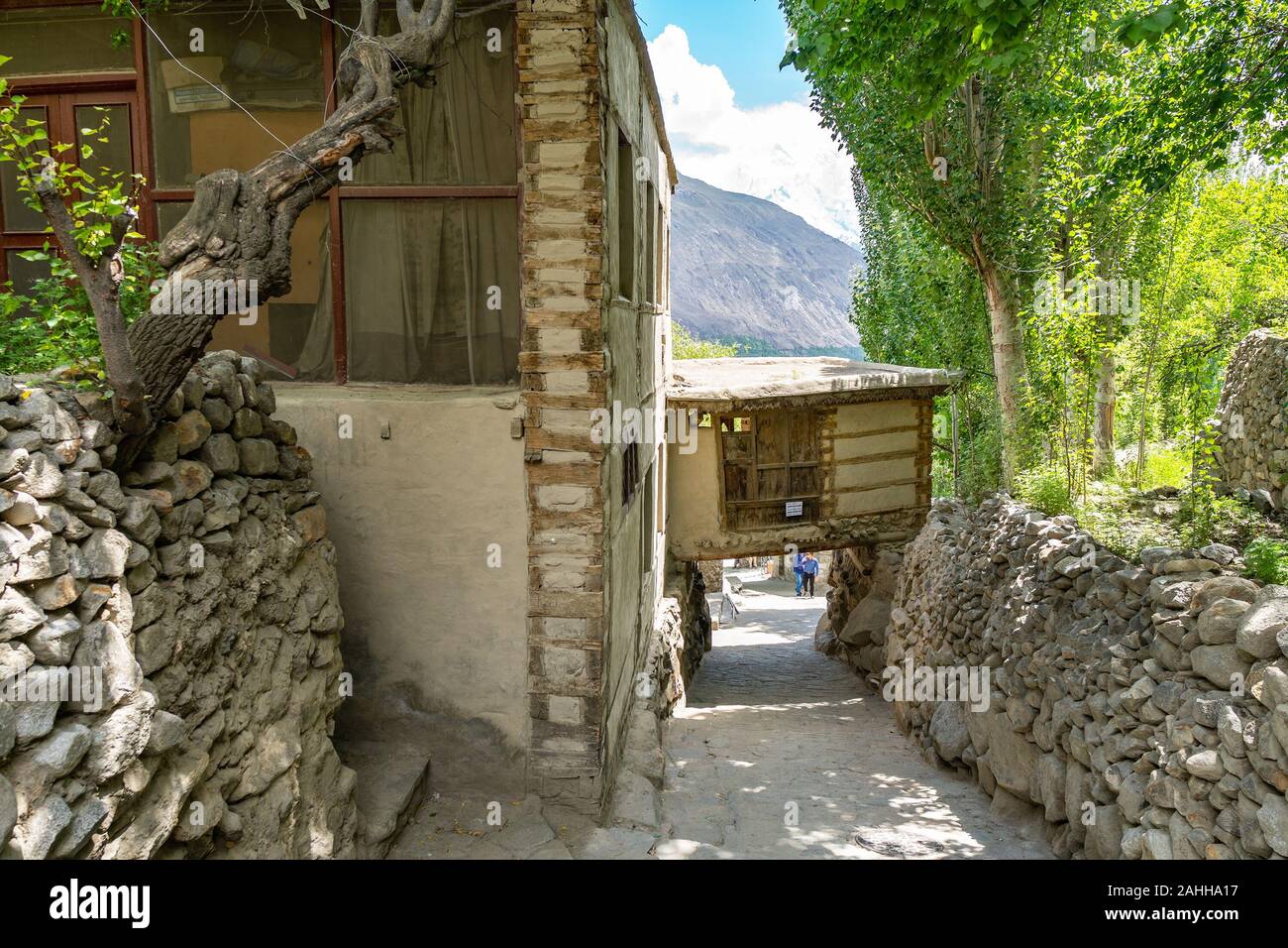 Karimabad Hunza Valley Picturesque View of a Remarkable Village House ...