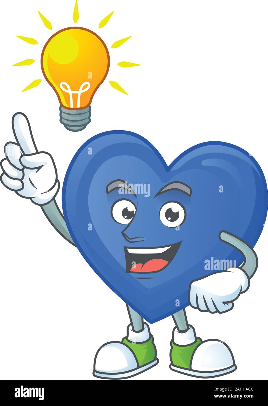 Funny idea symbol happy couple Stock Vector Images - Alamy