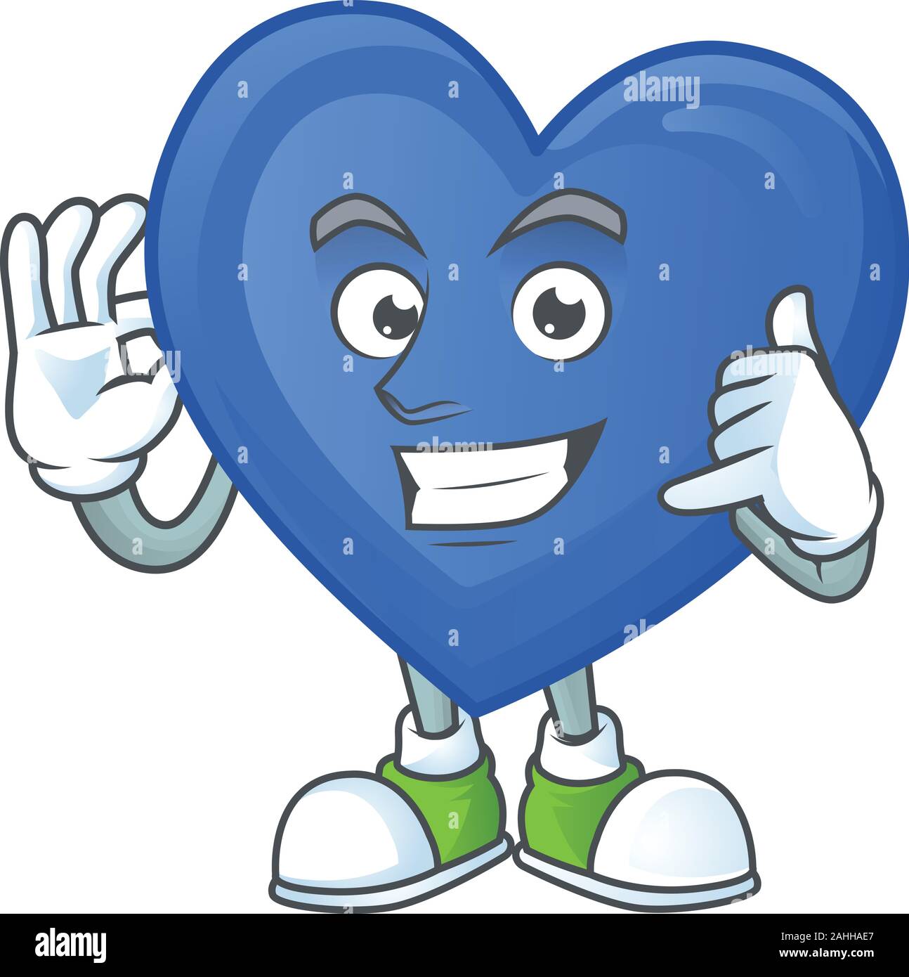 Phone calling couple Stock Vector Images - Alamy