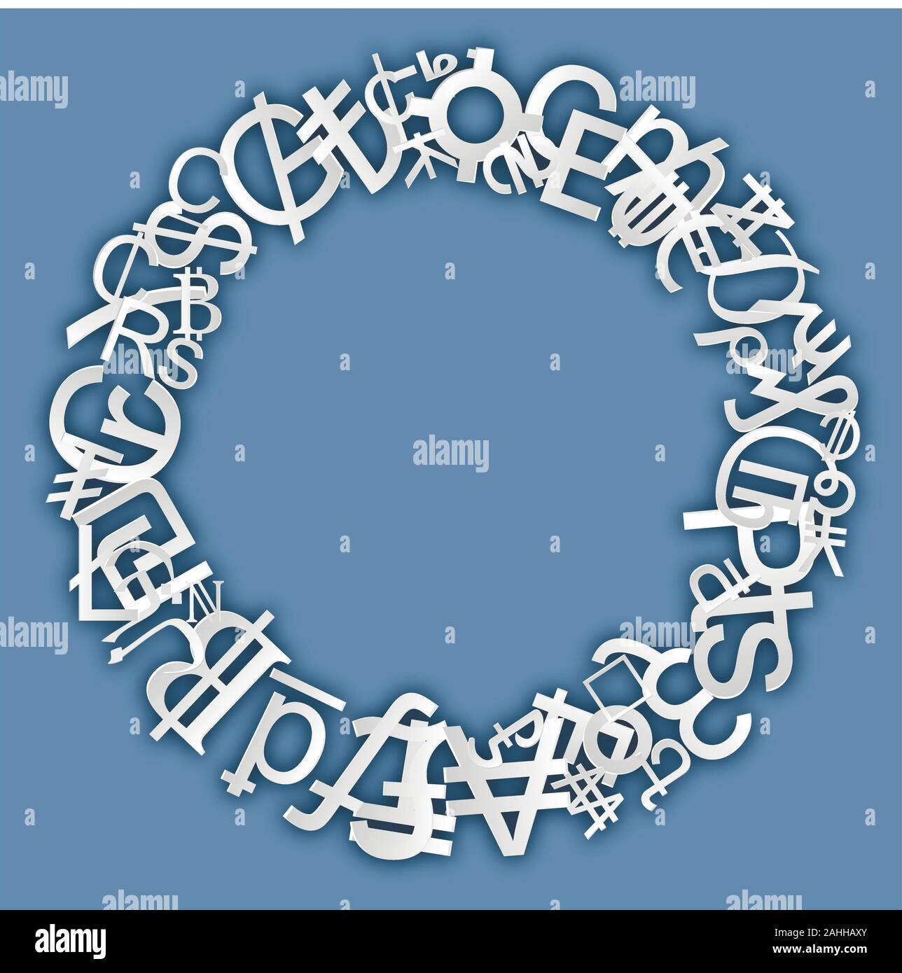 Multicolored currency Stock Vector Images - Alamy