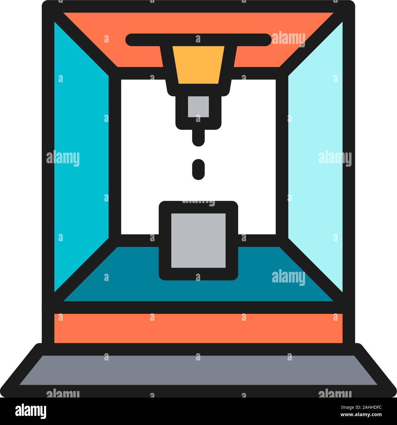 Precision casting factory Stock Vector Images - Alamy