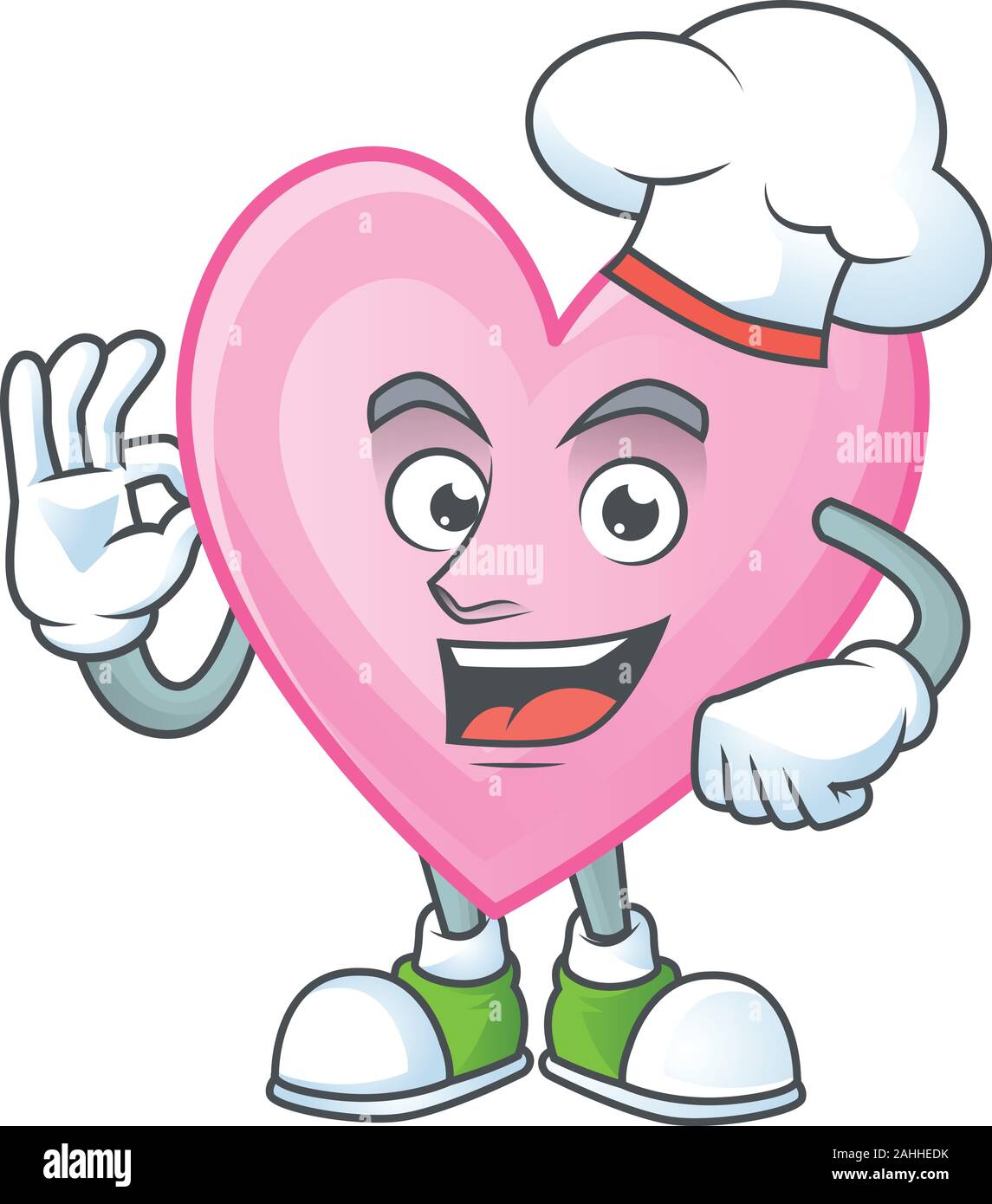 Loving couple of chef Stock Vector Images - Alamy