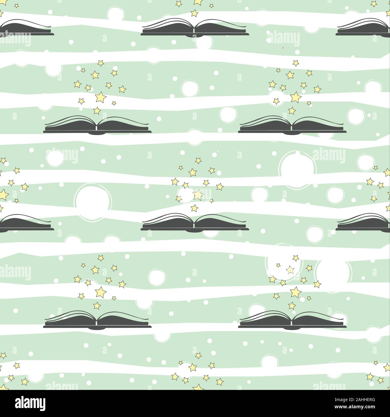 Open book icon with with stars above it. Isolated icon of an open book ...