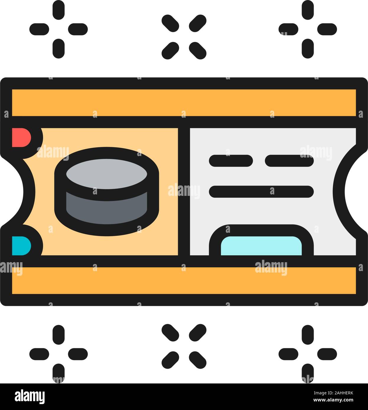 Ice ticket Stock Vector Images - Alamy