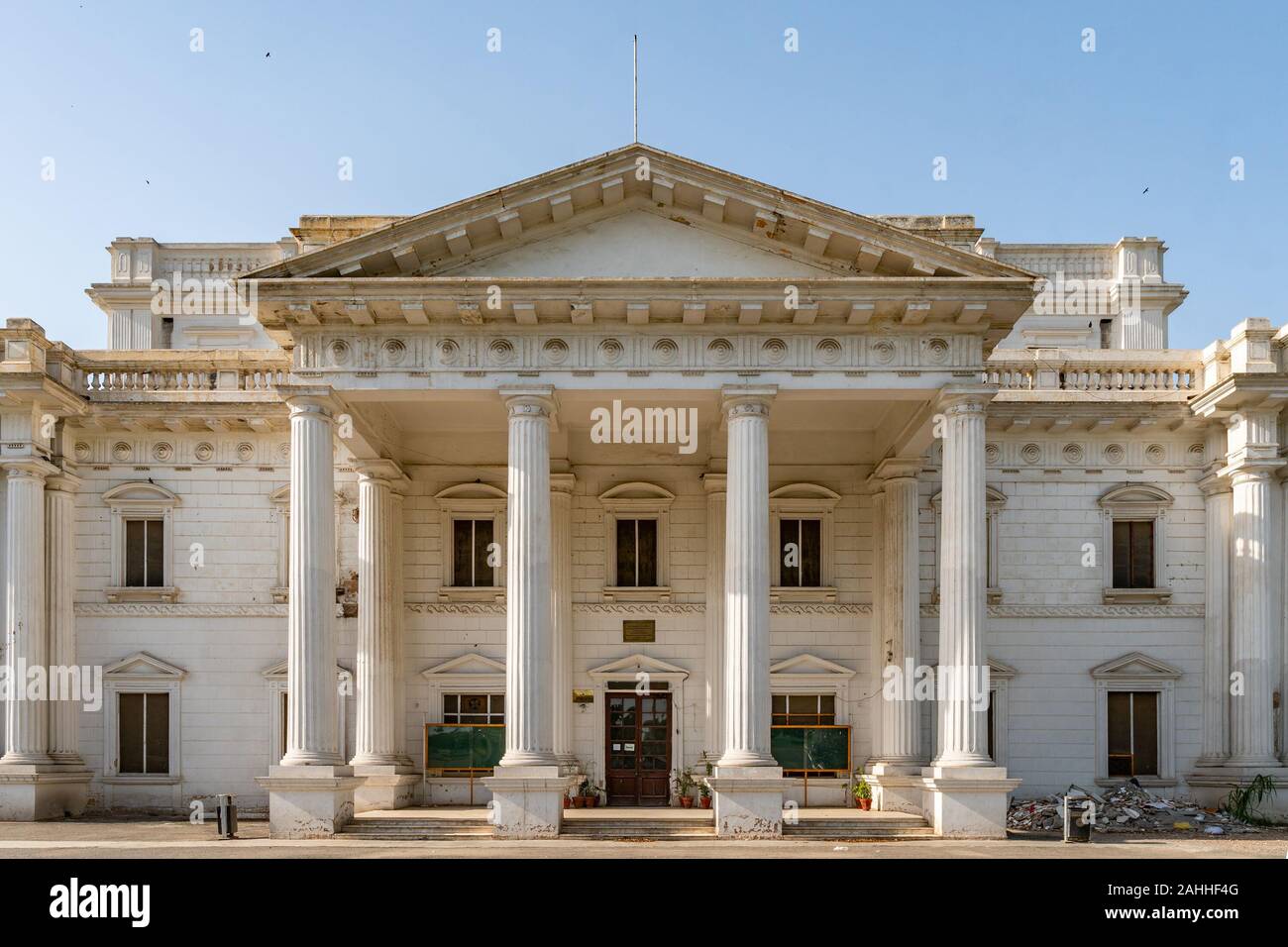 Lahore Bagh-e-Jinnah Park Picturesque View of Quaid-e-Azam Library on a ...