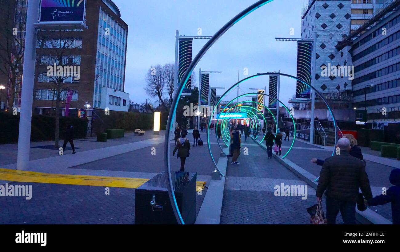 Winterfest in Wembley, London, United Kingdom Stock Photo - Alamy