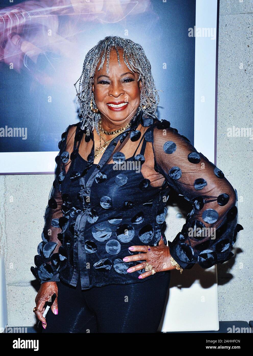 05 October 2019 - Hamilton, Ontario, Canada. Legendary singer Martha ...