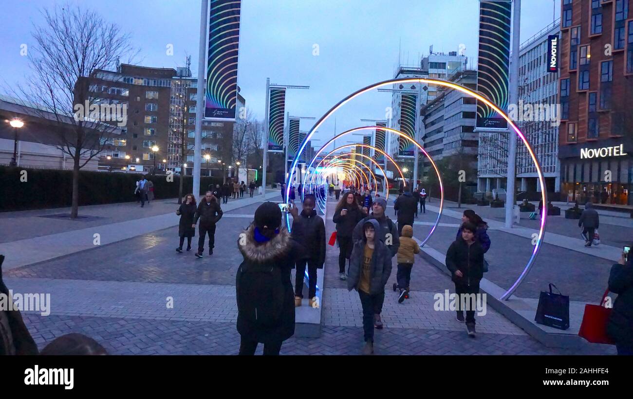 Wembley park winterfest hi-res stock photography and images - Alamy