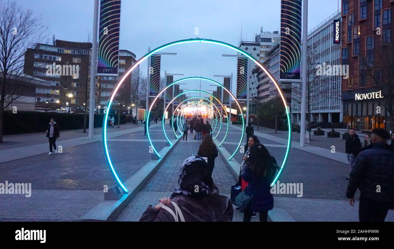 Wembley park winterfest hi-res stock photography and images - Alamy