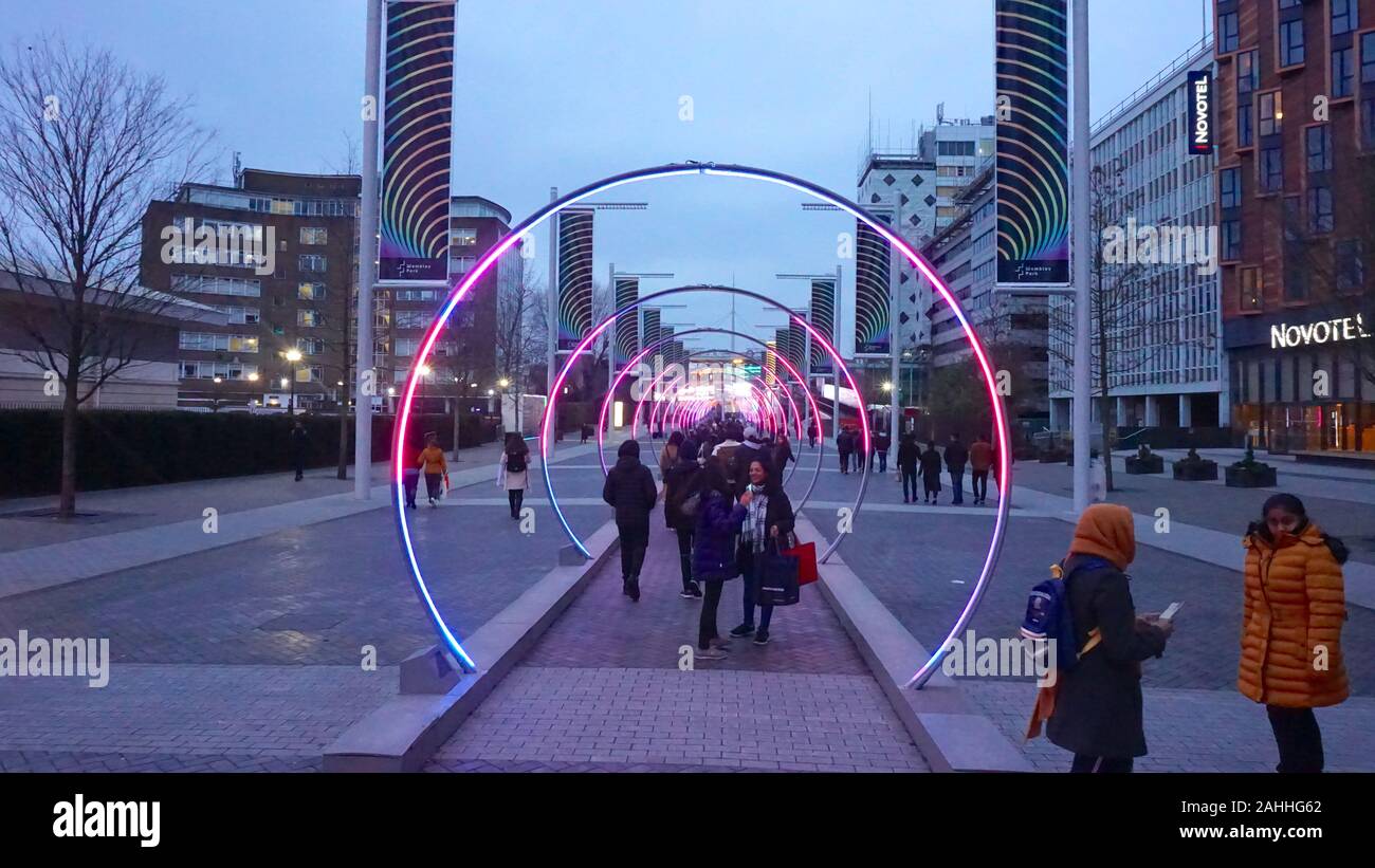Wembley park winterfest hi-res stock photography and images - Alamy