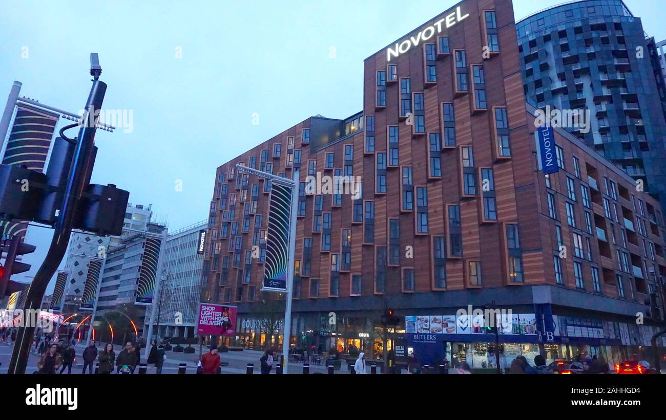 Novotel Hotel, Wembley Park, London, United Kingdom Stock Photo - Alamy