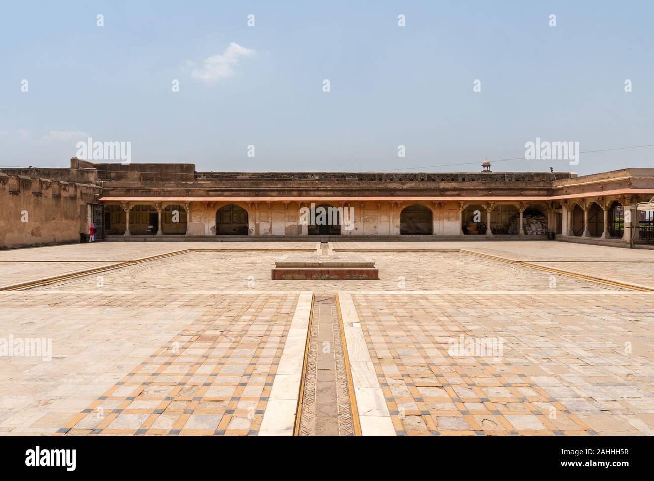 Lahore Fort Picturesque Breathtaking View of Sheesh Mahal Window on a ...
