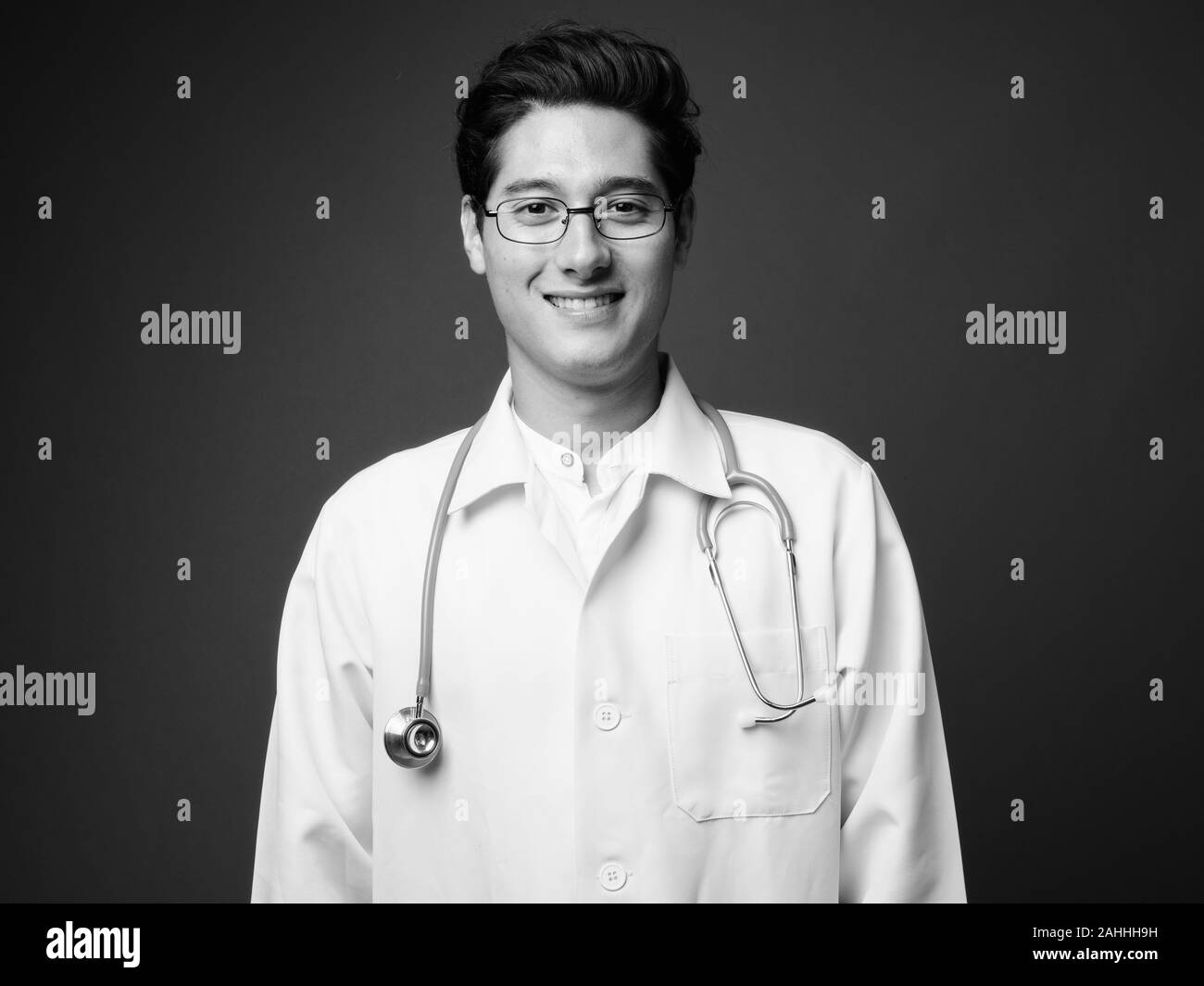 Portrait happy attractive young mixed hi-res stock photography and ...