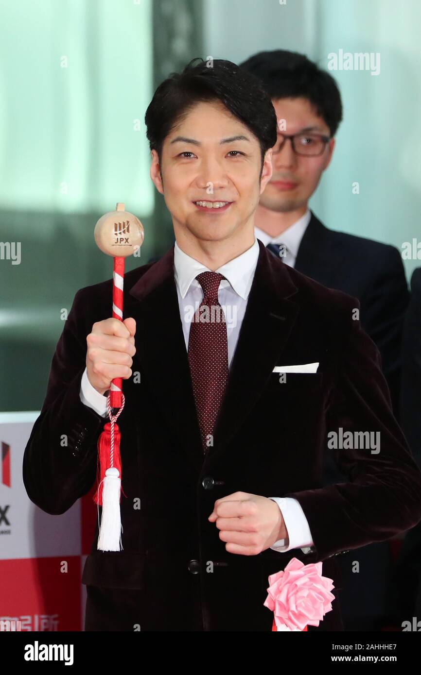 Tokyo, Japan. 30th Dec, 2019. Japanese Kyogen stage actor Mansai Nomura ...