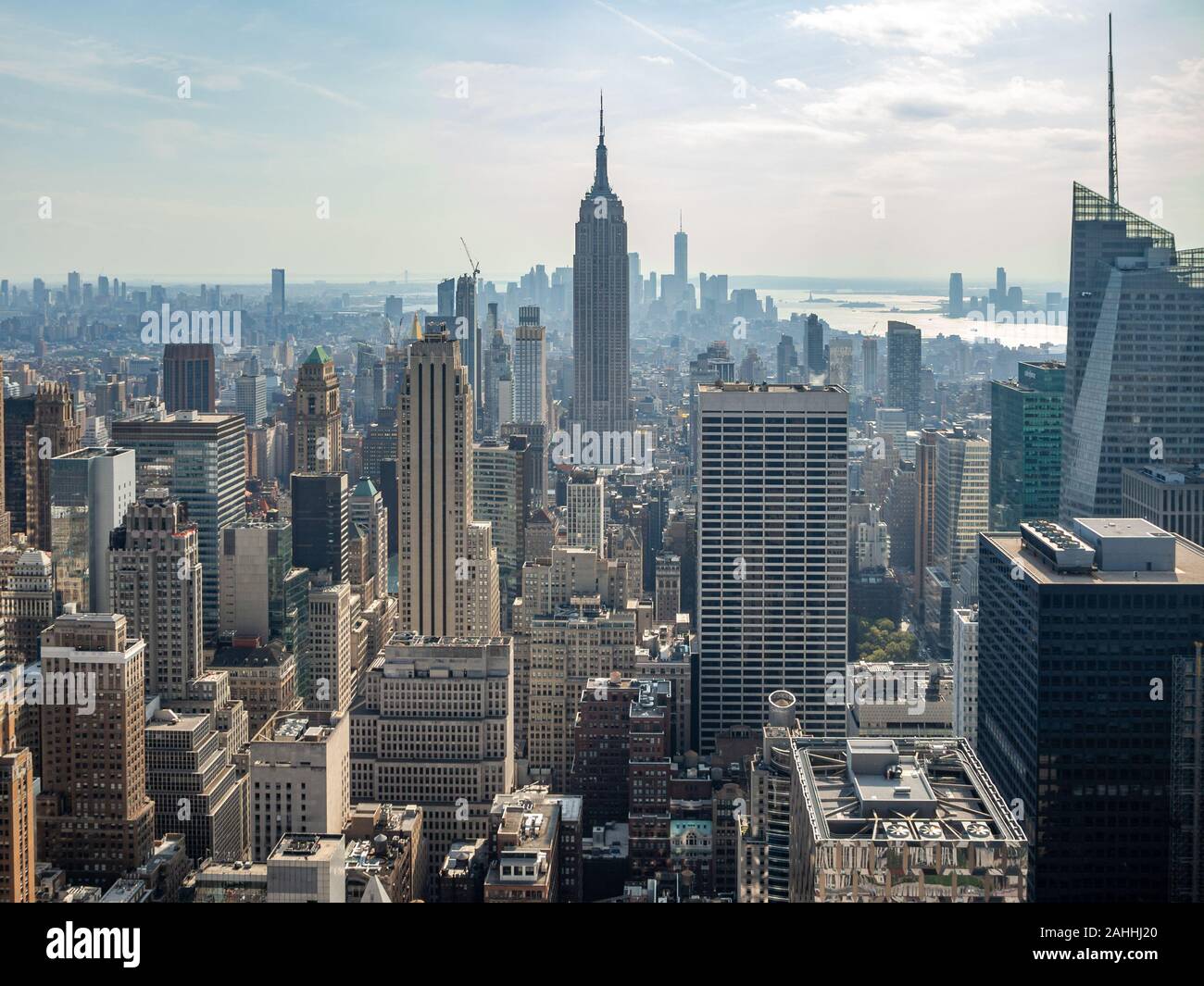 Wall street nyc and view from above hi-res stock photography and images ...