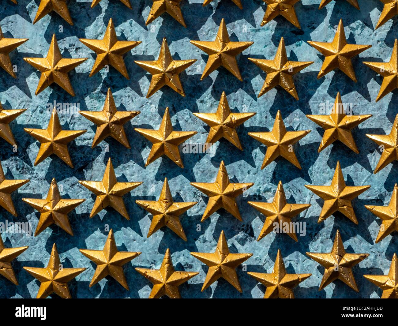 American national flag, stars of the United States of America, proud ...