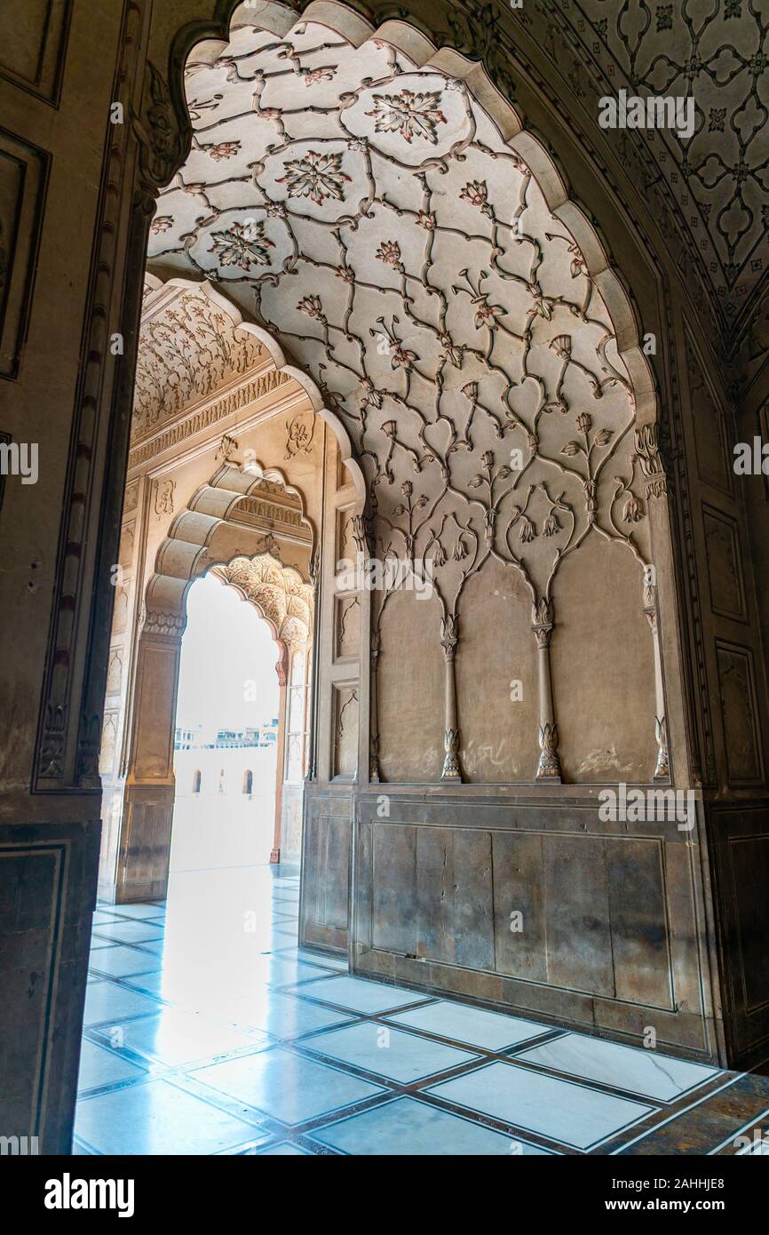 Badshahi Mosque Interior The Badshahi Mosque: A Timeless Symbol Of