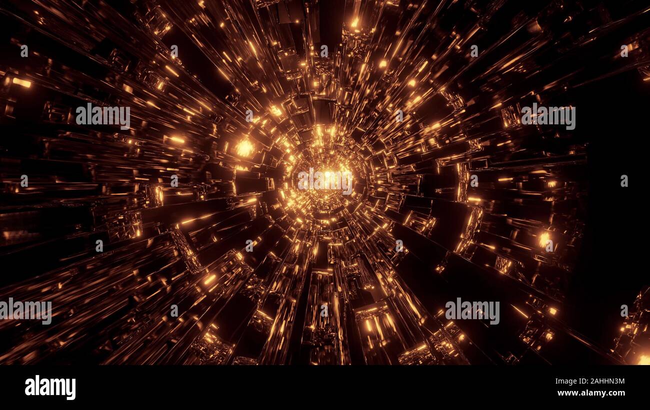 creative endless abstract reflection pattern graphic artwork with ...