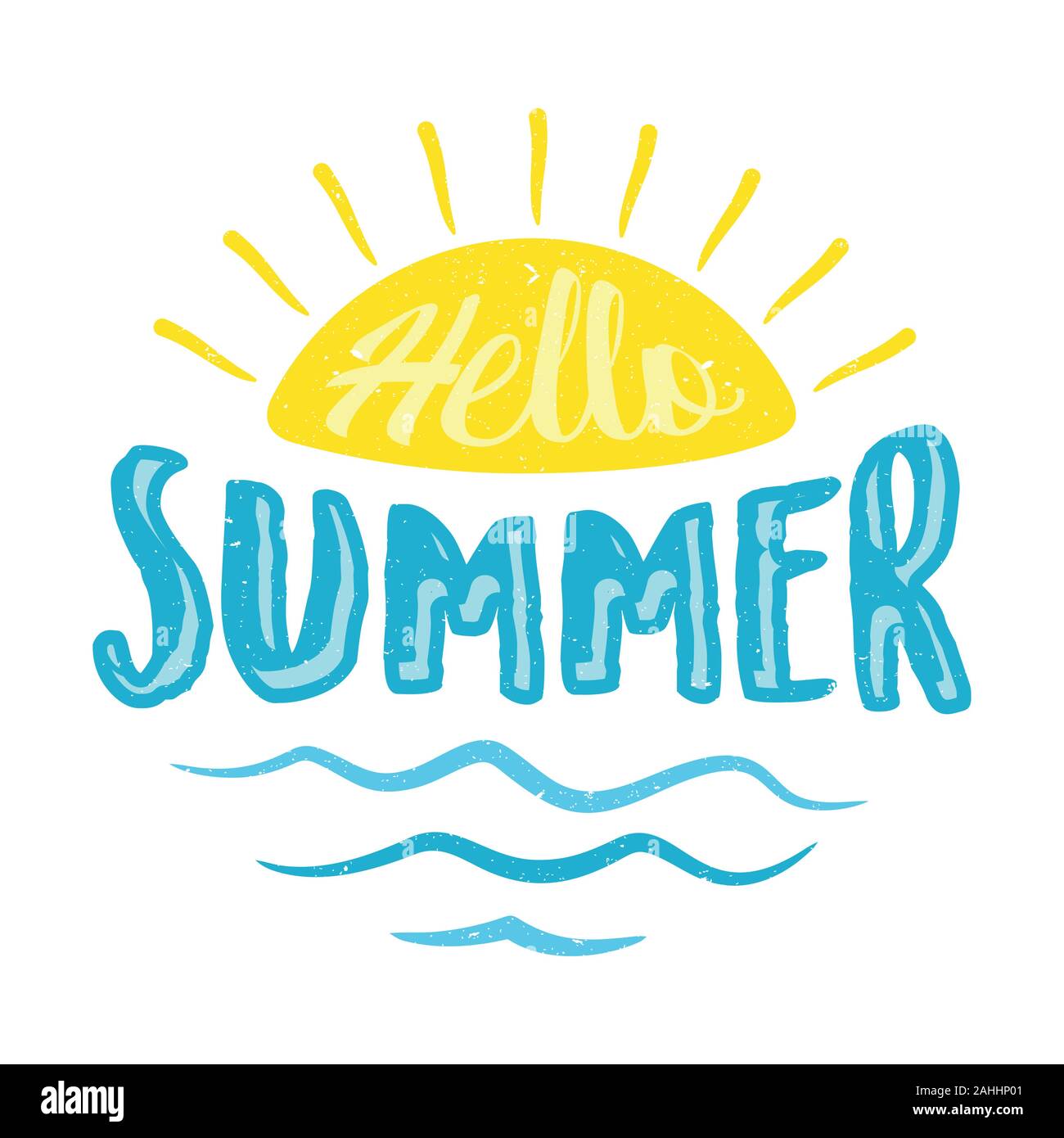Hello summer hi-res stock photography and images - Alamy