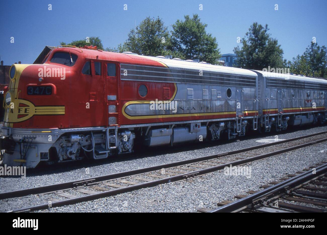 Santa fe railway hi-res stock photography and images - Alamy