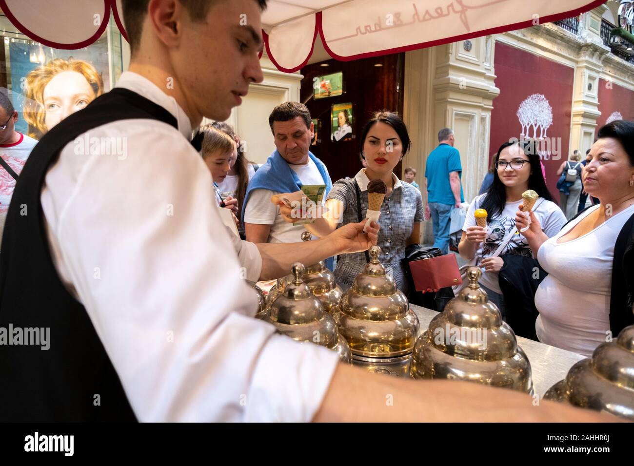 Russia ice eat hi-res stock photography and images - Alamy