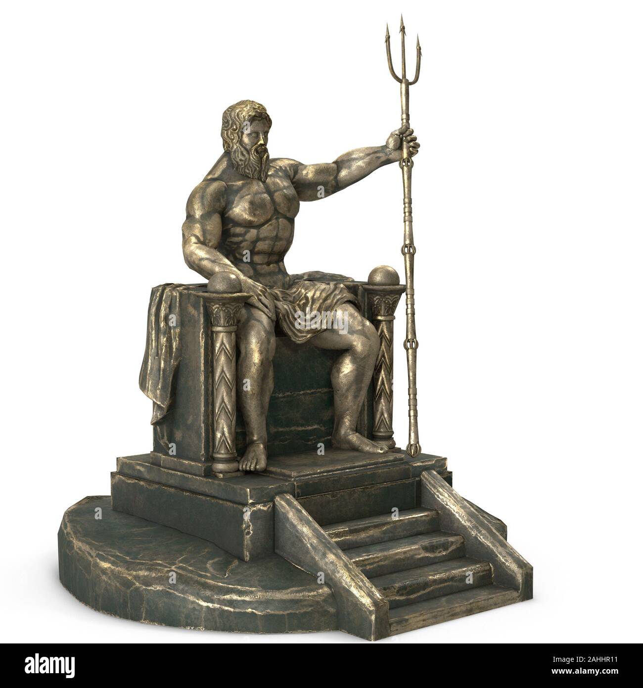 Greek Statues Of Gods Poseidon