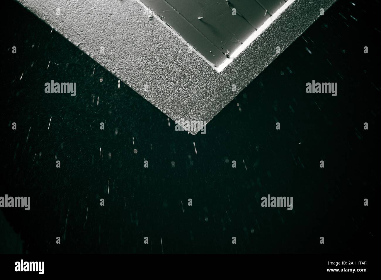 rain drop from sky at night Stock Photo - Alamy