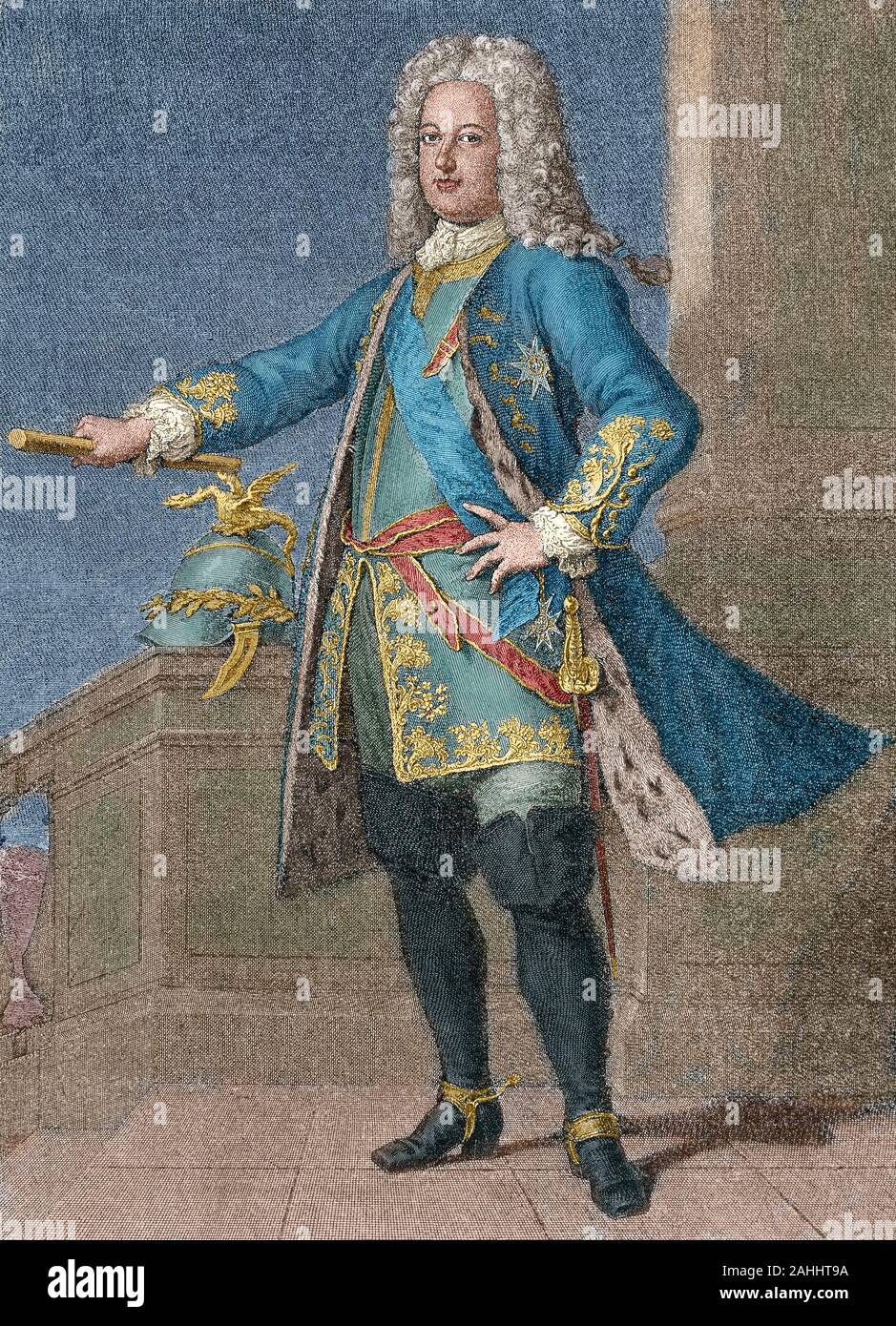 Charles xii crowned king hi-res stock photography and images - Alamy