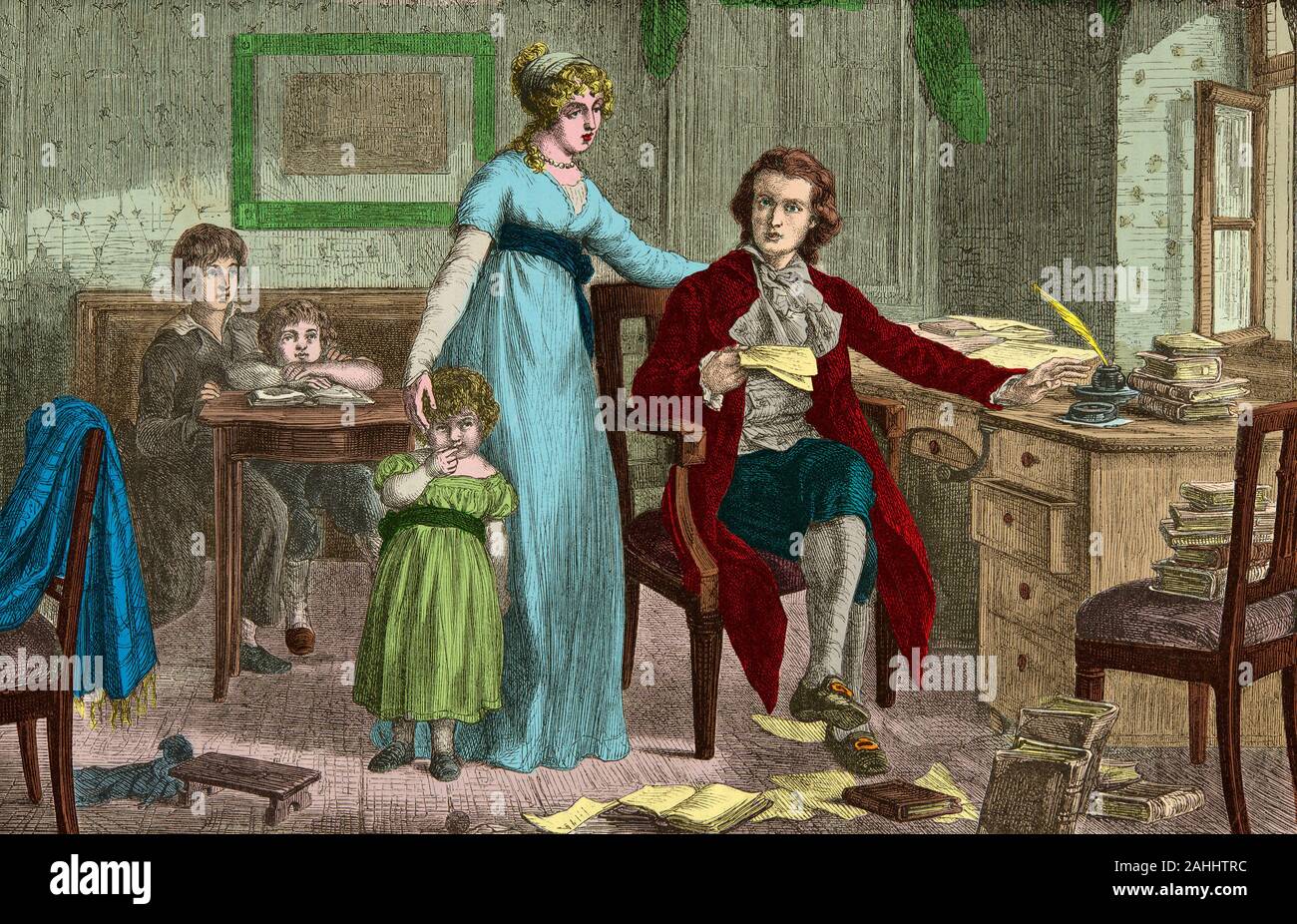 Family 19th century hi-res stock photography and images - Alamy