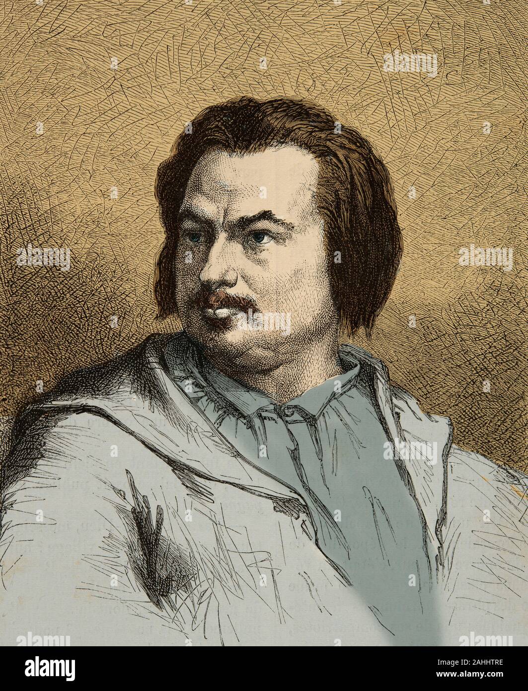 Portrait of balzac hi-res stock photography and images - Alamy