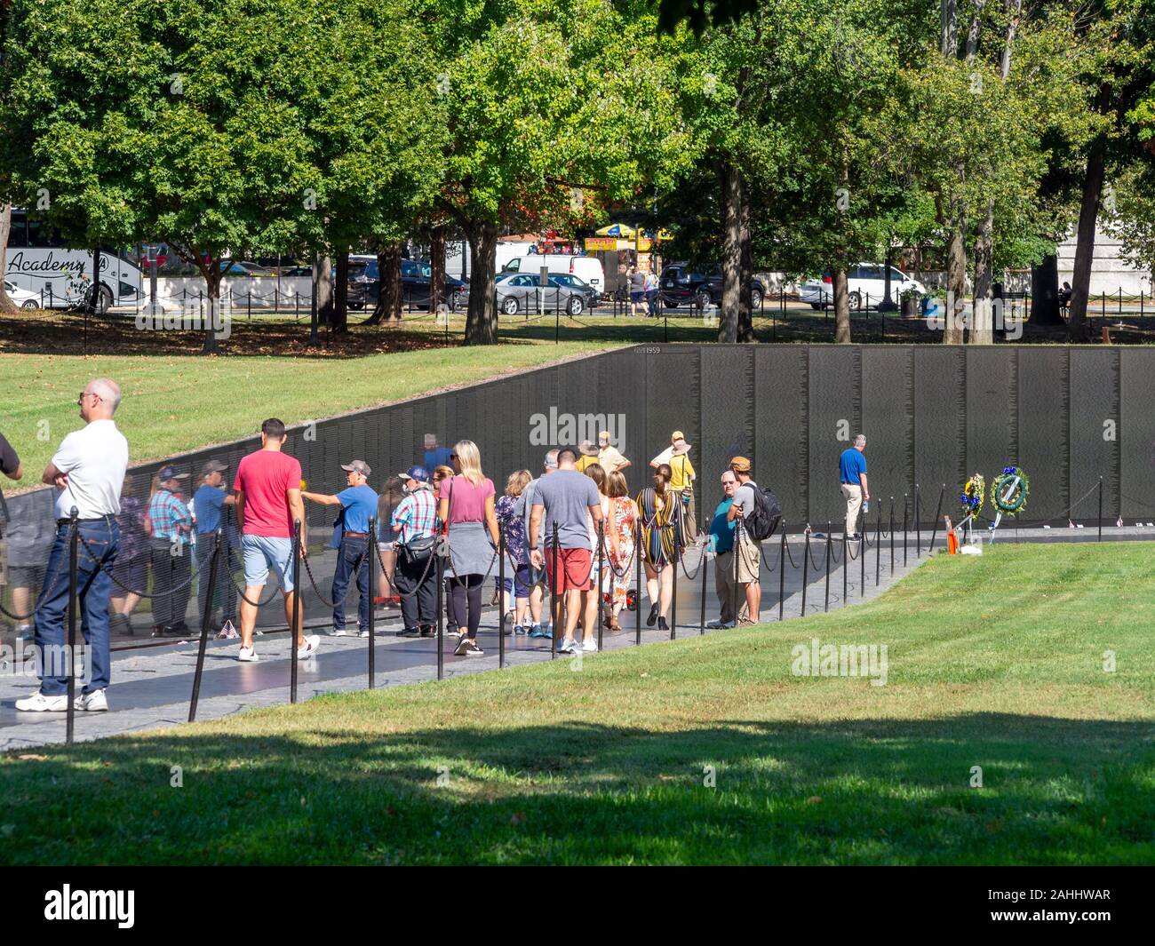 Washington DC, United States of America [ Vietnam War Memorial on the ...