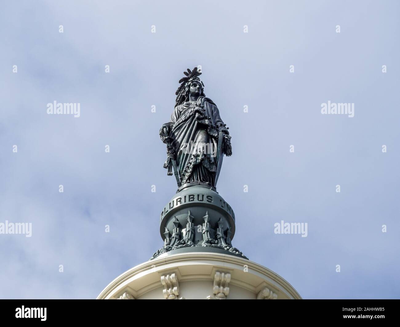 Statue of freedom, capitol building hi-res stock photography and images ...