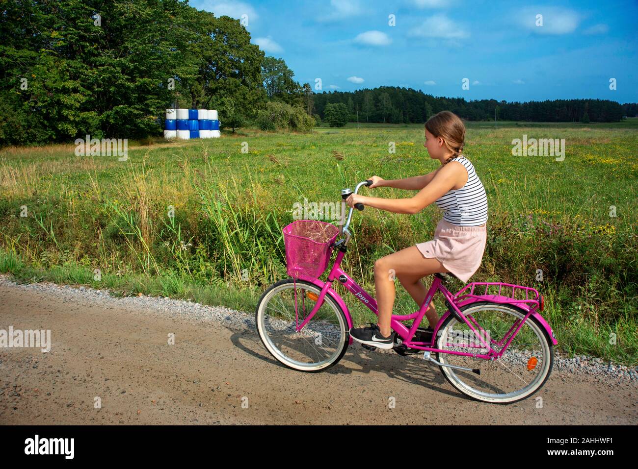 Turku archipelago bike hi-res stock photography and images - Alamy